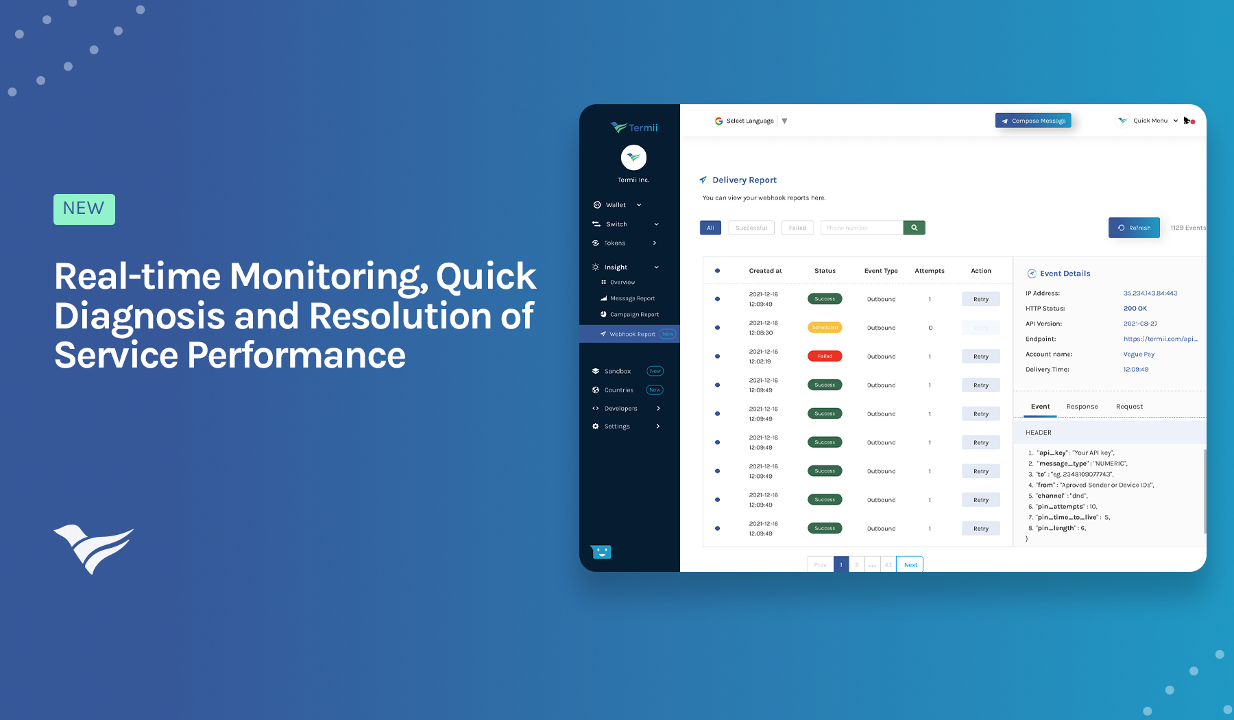 New: Webhook Dashboard - Real-time Monitoring, Quick Diagnosis and ...